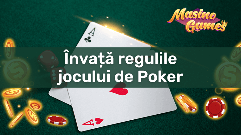Învață regulile jocului de Poker - Masino Games